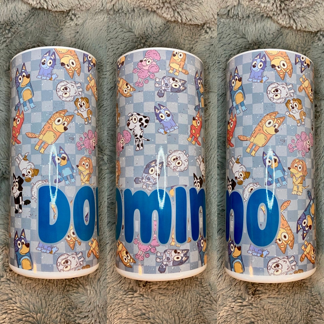 Blue Dog & Friends Custom Kids Tumbler - Etsy