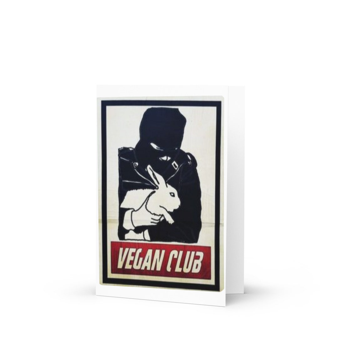 Vegan Birthday Card: Animal Liberation Activist Greeting Card - Etsy