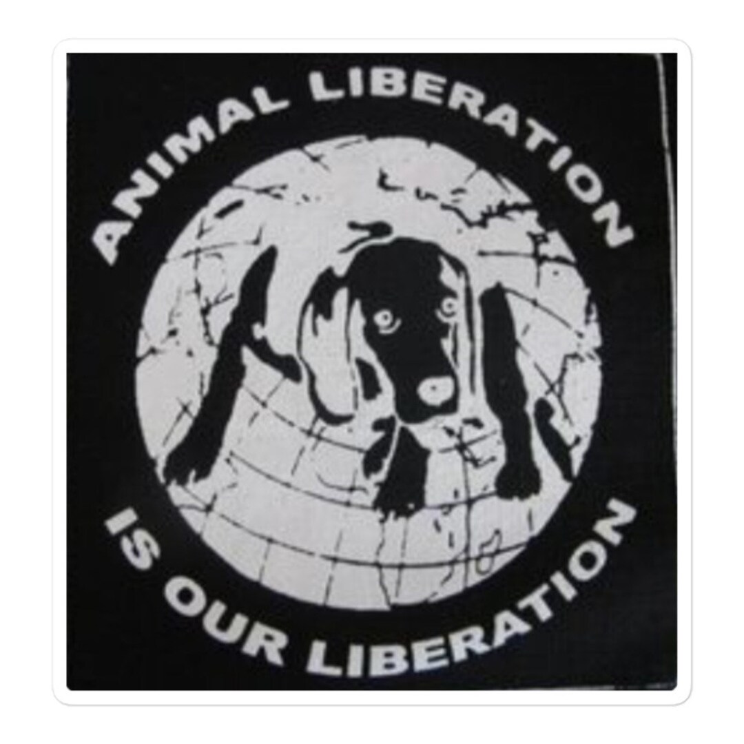 Vegan Sticker Animals Liberation is the Same for Animal Rights ...