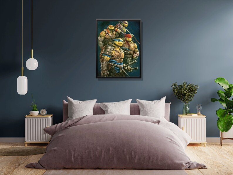 Ninja Turtle Cross Stitch Pattern - Printable PDF Chart for Needlework ...