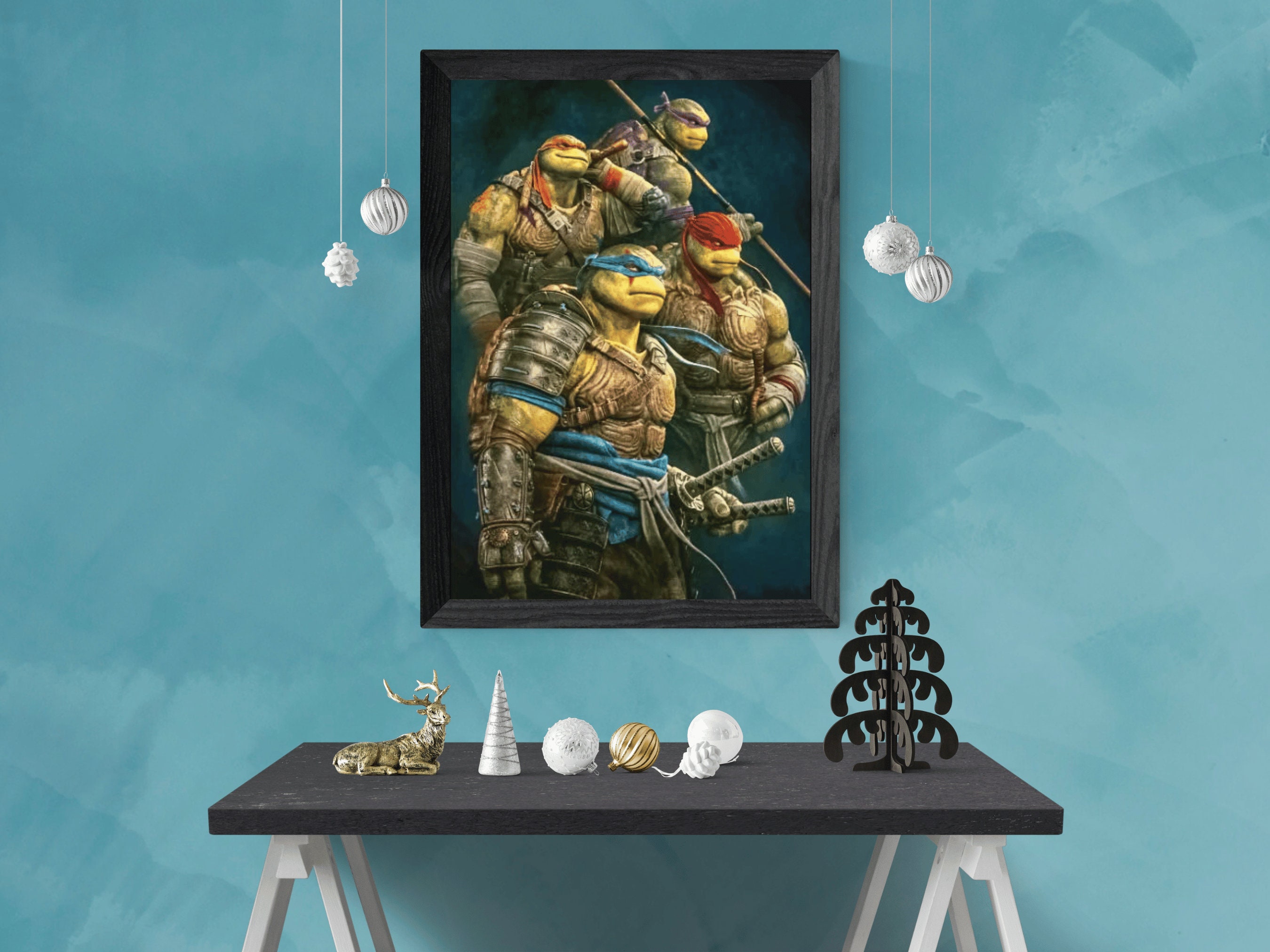 Ninja Turtle Cross Stitch Pattern - Printable PDF Chart for Needlework ...