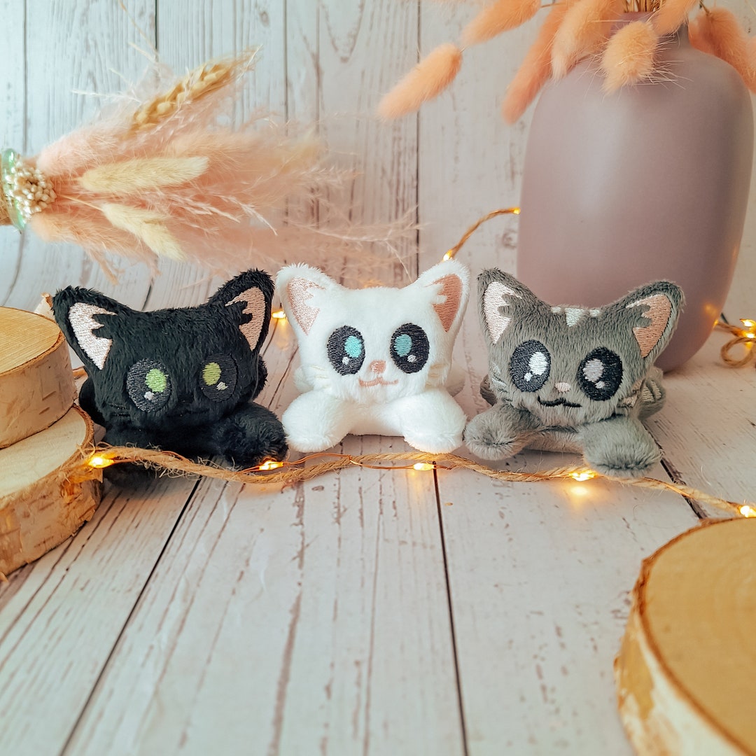 Miniature Cat Stuffed Animals Plush Cat Plush Cat Gift Idea Various ...