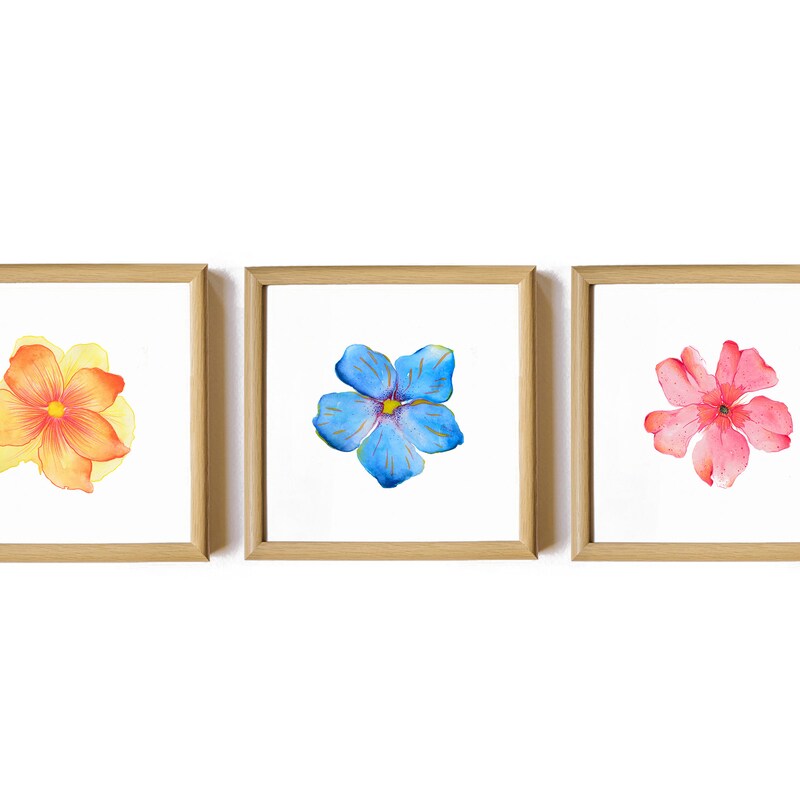 Tropical Flower Art - Etsy