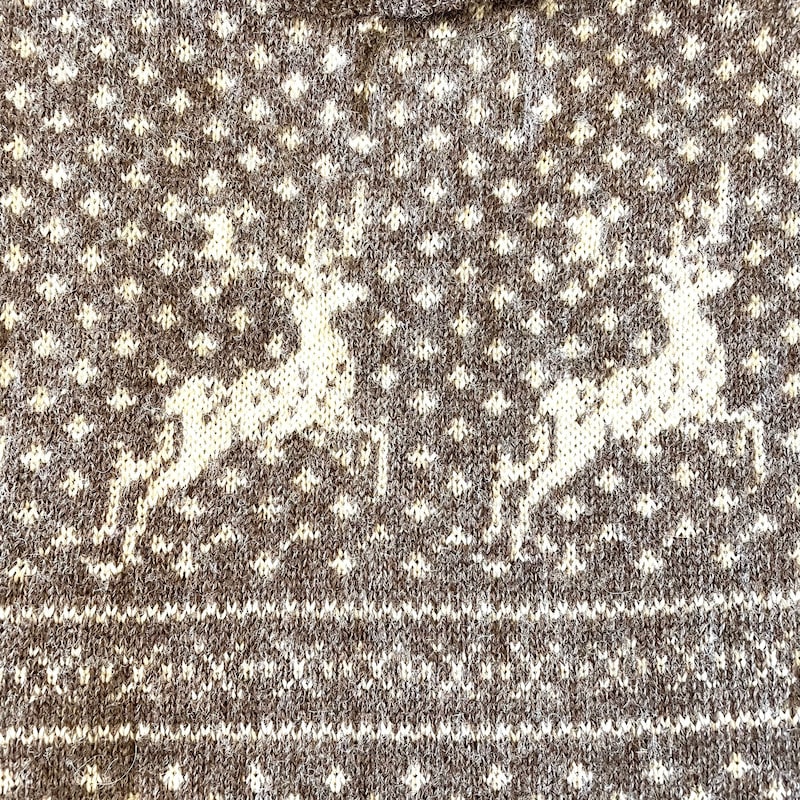 Reindeer Sweater - Etsy
