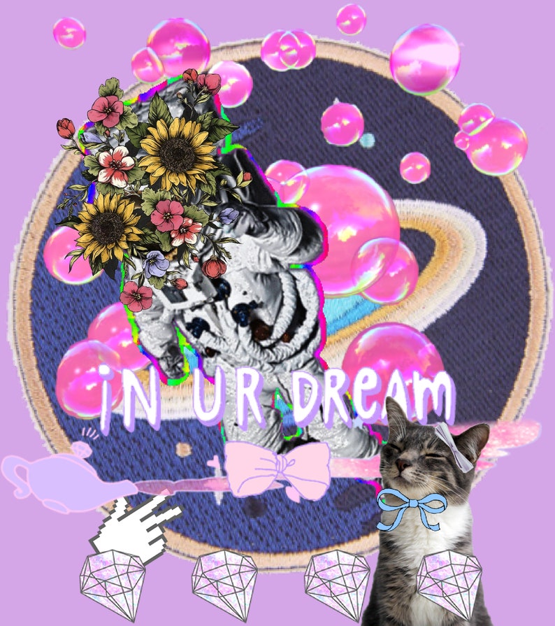 1195 IG Aestheitc Y2K Digital Stickers Pre-cropped Canvas Design - Etsy