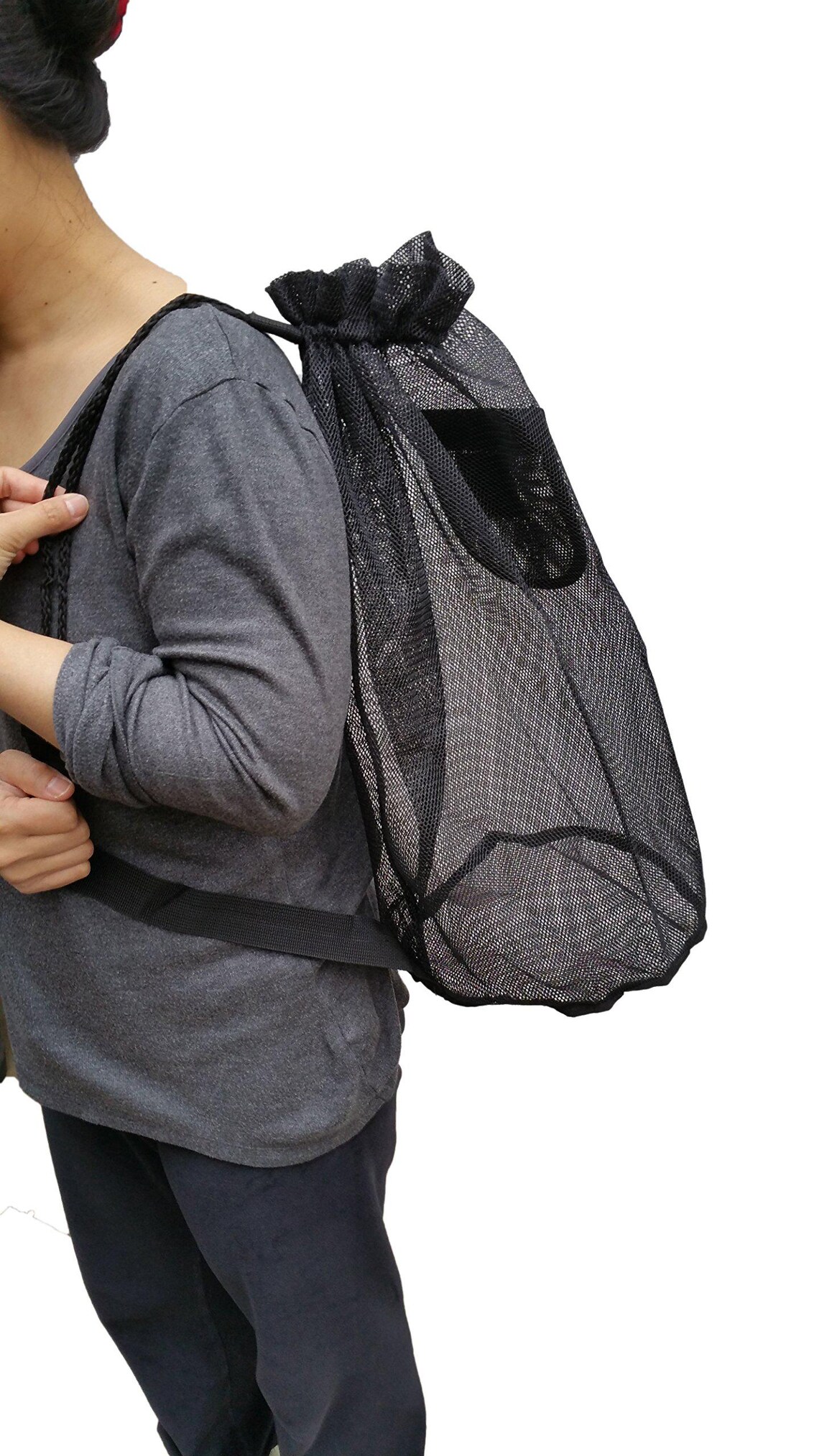 Drawstring Mesh Sports Bag, Scuba, Football, Hiking (30L) - Etsy