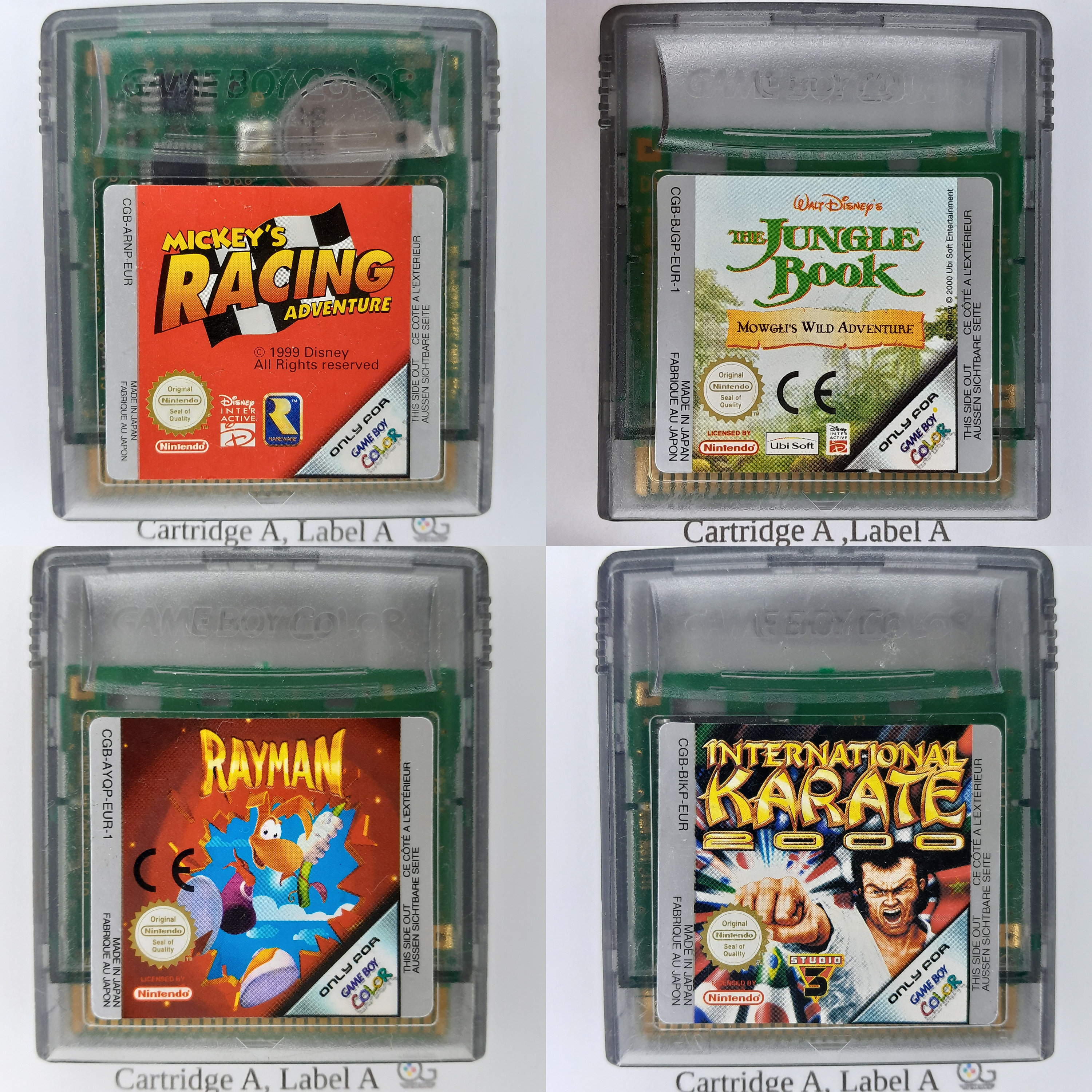 Original Gameboy Color Games , All Tested Verified Authentic English ...