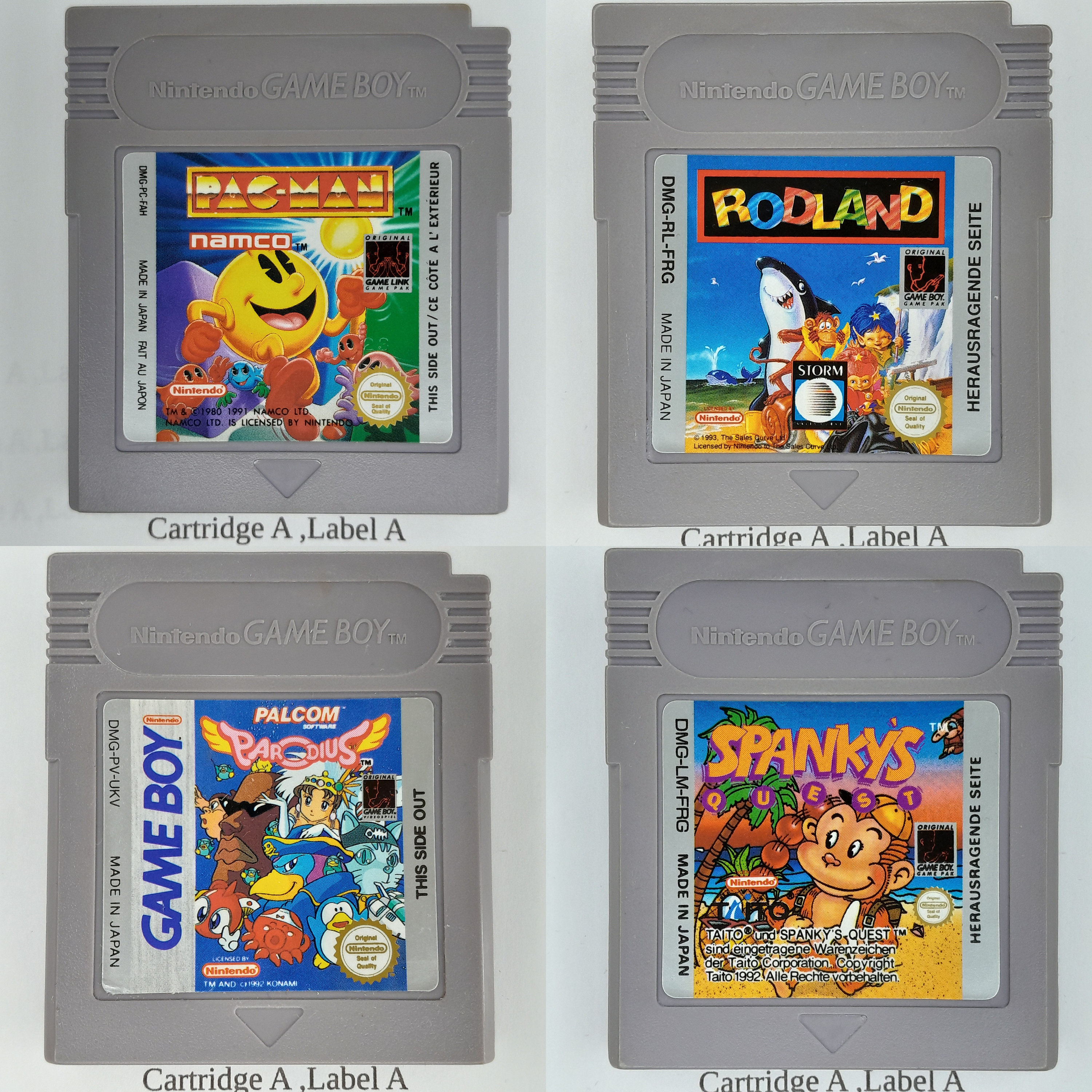 Original Gameboy Classic Games , All Tested Verified Authentic! English ...