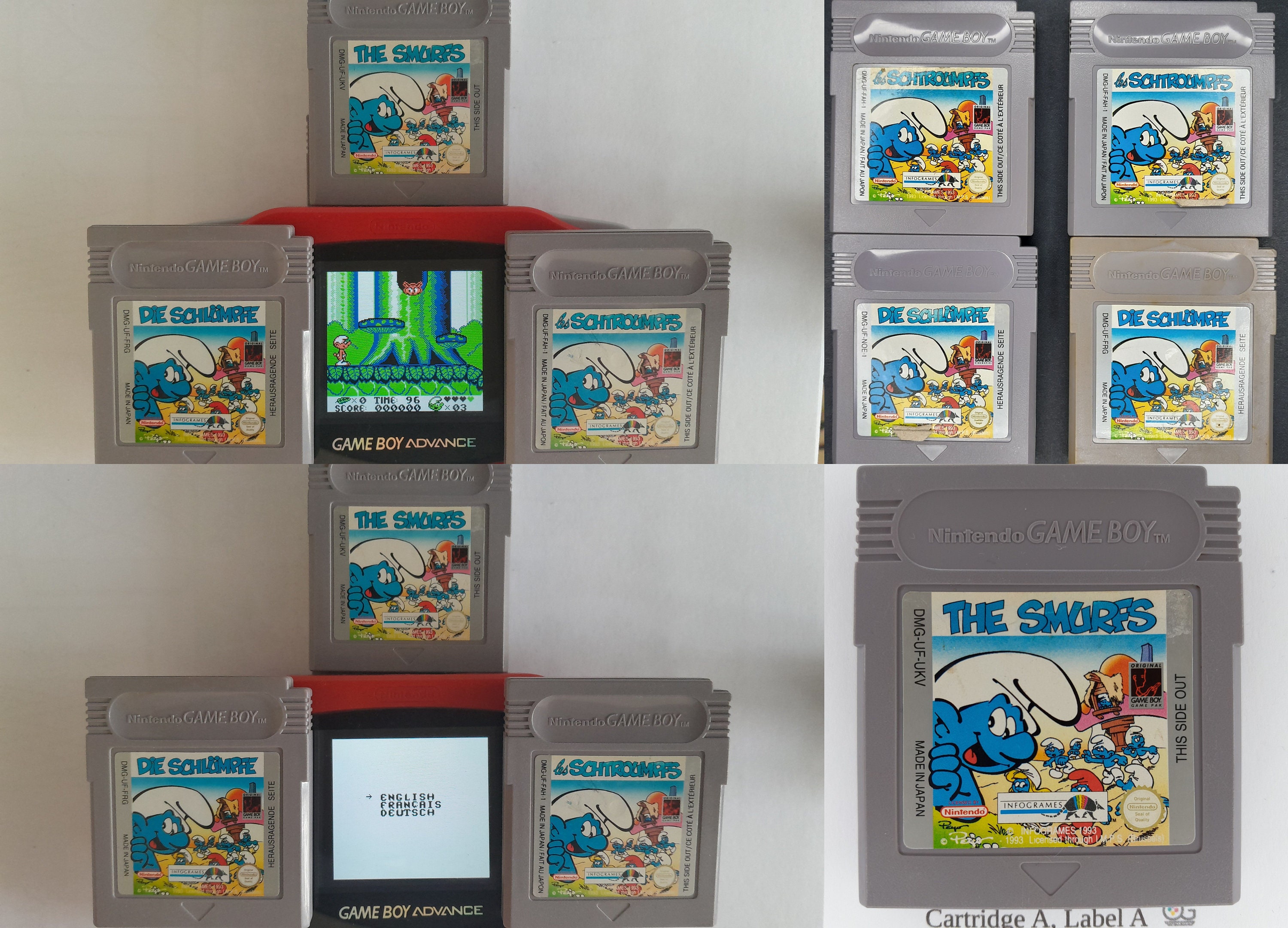 Nintendo Gameboy Games: Original Game Boy Retro Authentic as ...