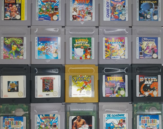 Original Gameboy Classic Games , All Tested Verified Authentic! English ...