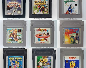 Nintendo Gameboy Games: Original Game Boy Retro Authentic as ...