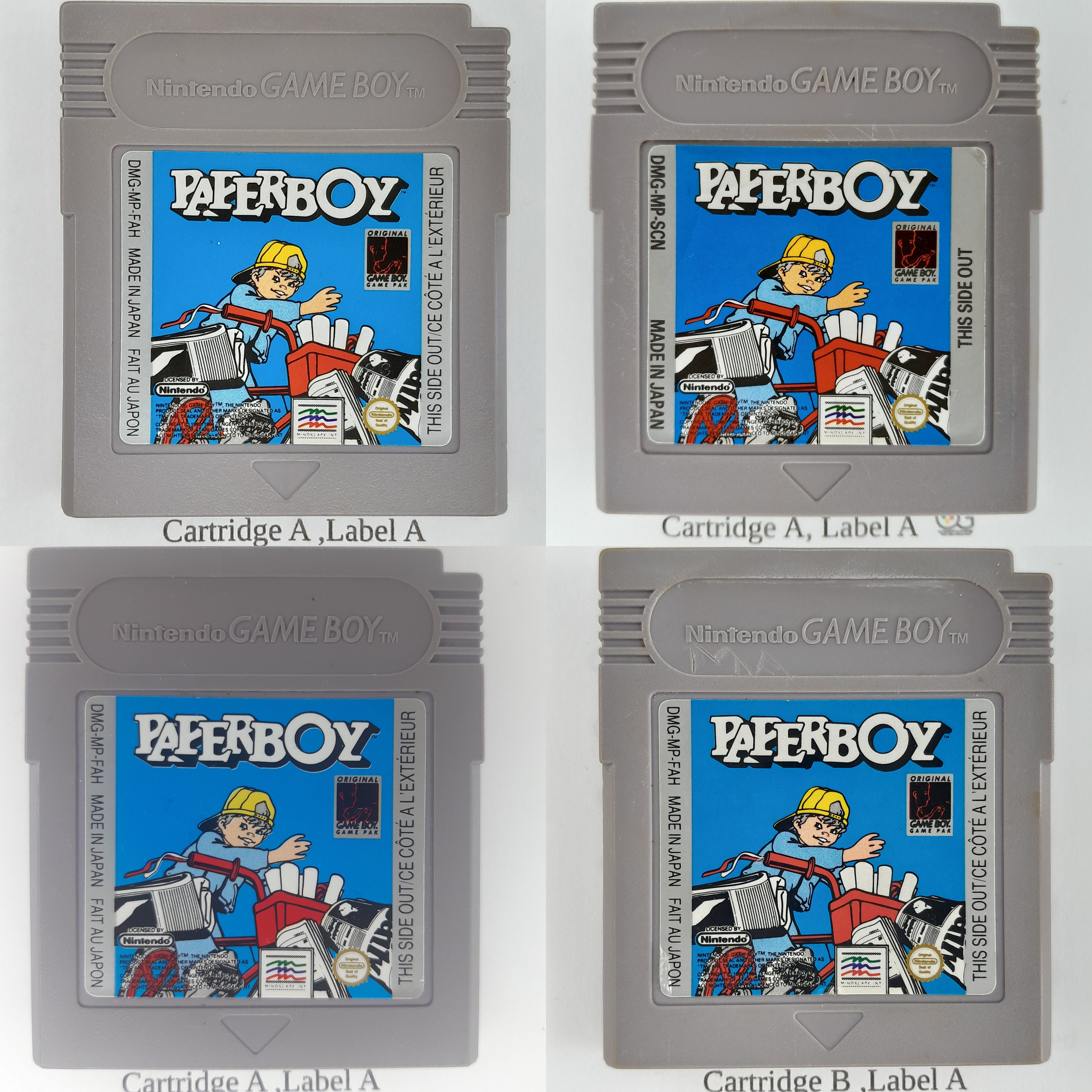 Nintendo Gameboy Games: Original Game Boy Retro Authentic as ...