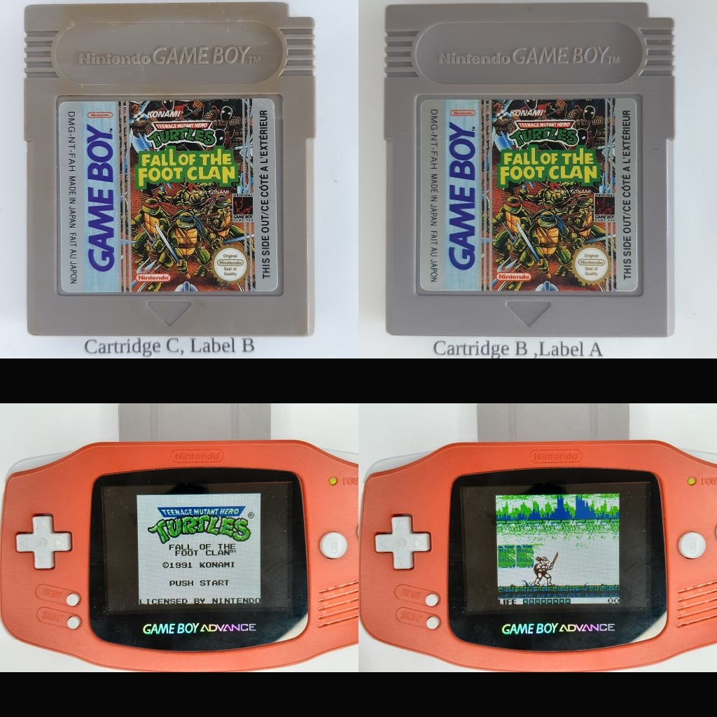 Nintendo Gameboy Games: Original Game Boy Retro Authentic as ...