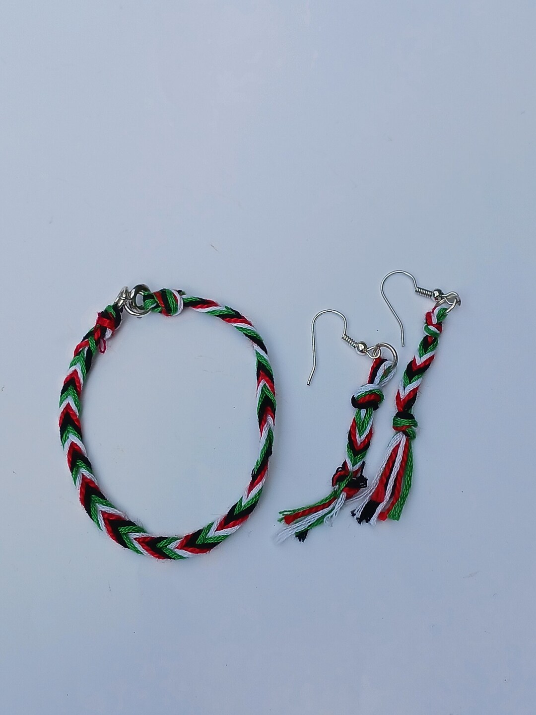 Fish Tail Braid Jewelry Set, Fishtail Bracelet Earrings Jewelry Set ...