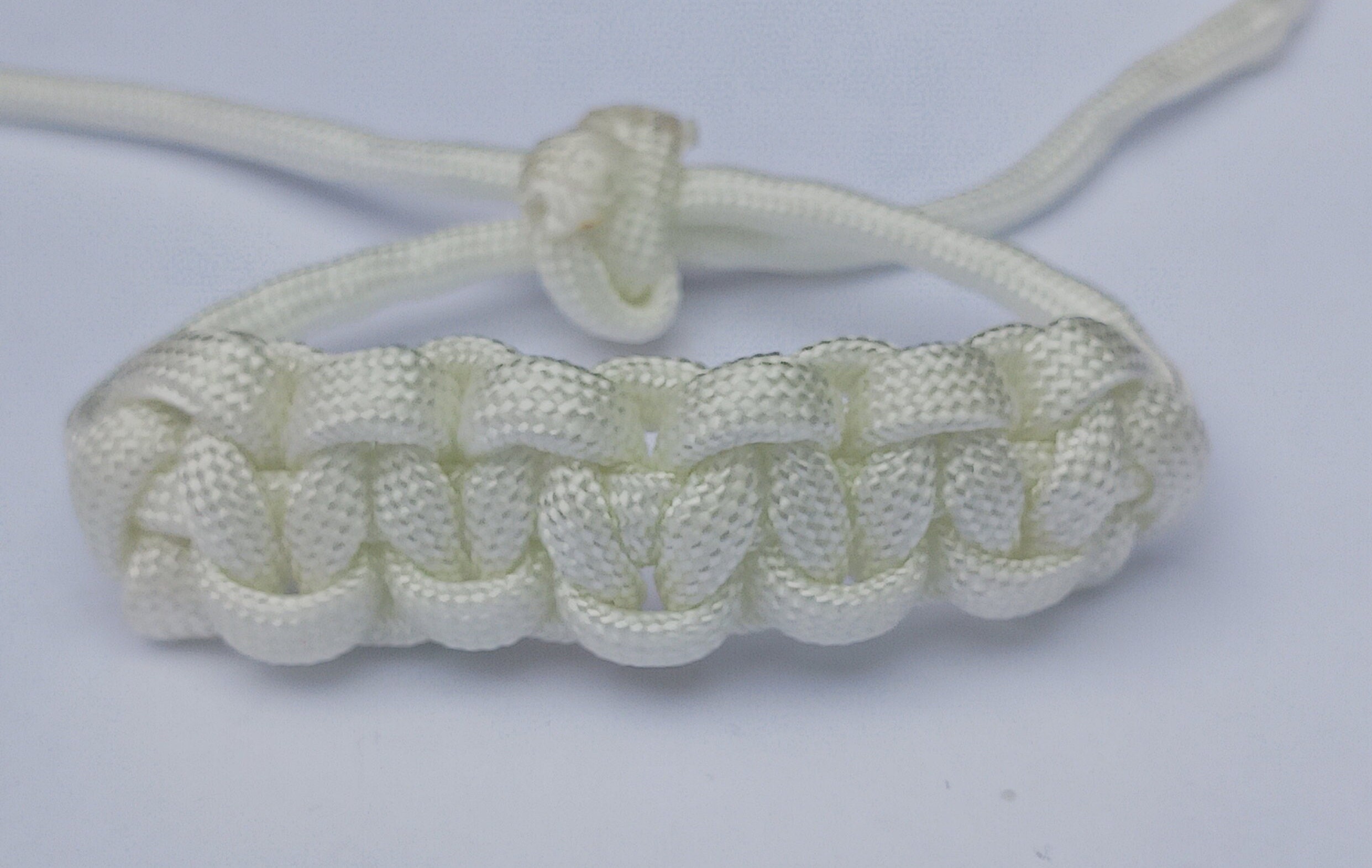 Solid Color Paracord Bracelet With Adjustable Band, One Color Unisex ...