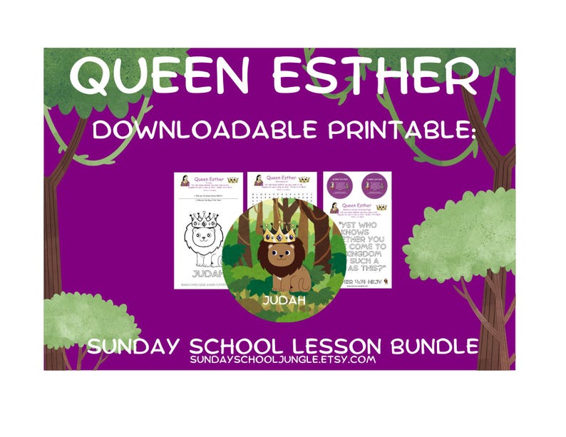 Queen Esther | Sunday School Lesson | Children's Church | Christian ...