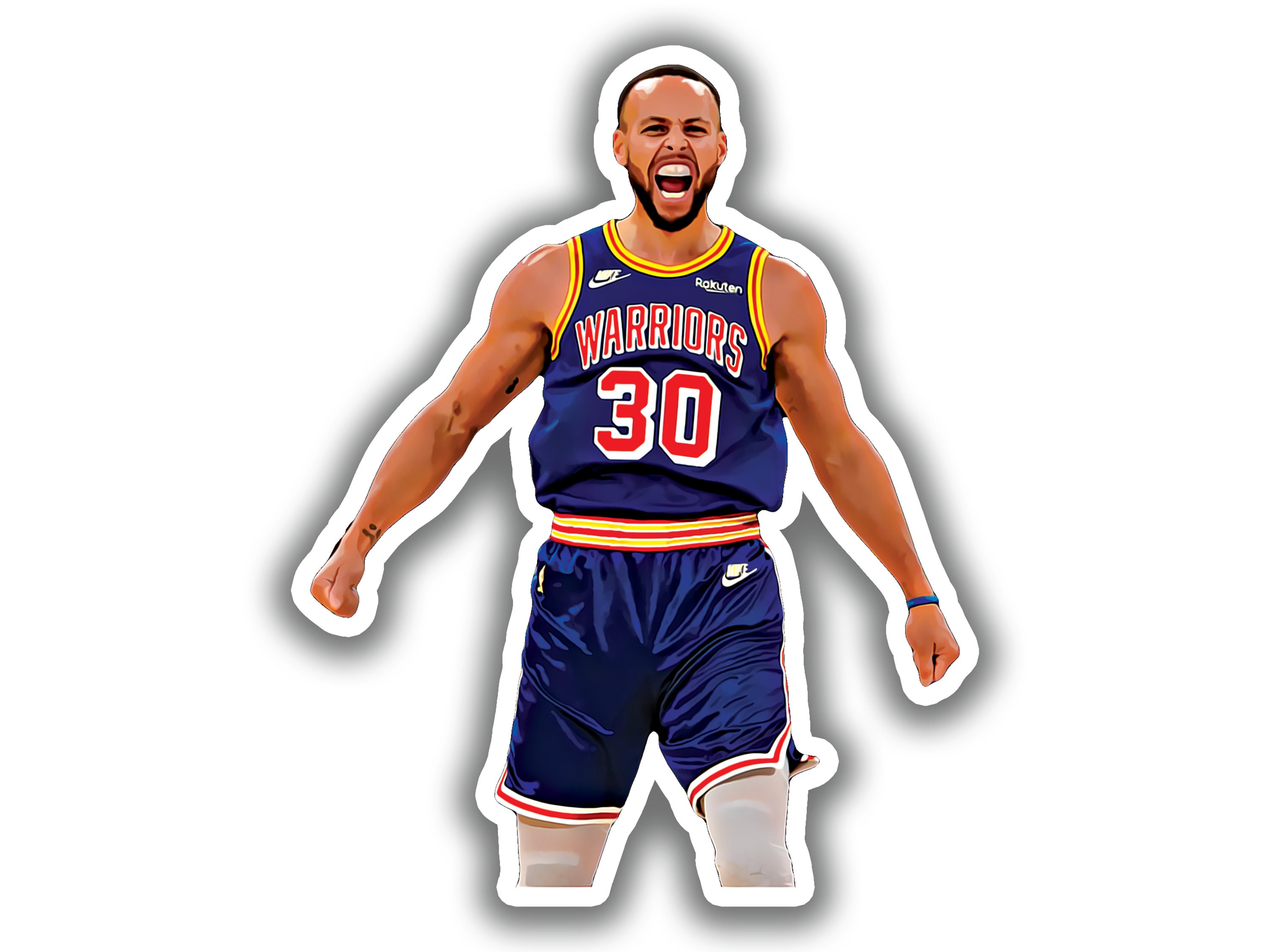 Steph Curry Sticker | Steph Curry All Time 3 Point Leader Sticker