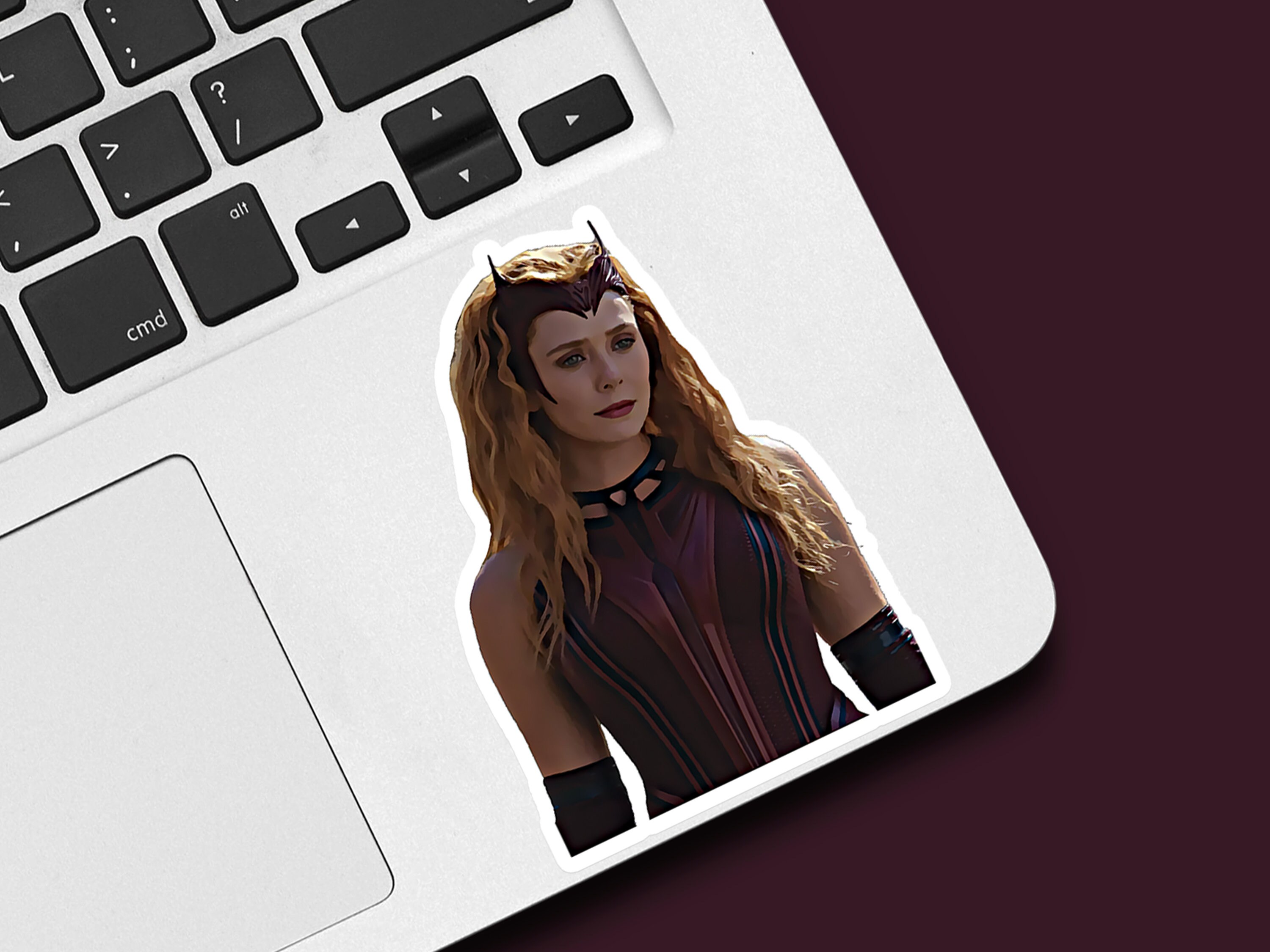 Scarlet Witch Sticker | Wanda Maximoff Sticker sold by Venita Rueful ...