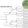 Editable Family Tree Print Family Tree Digital Print Extended Family ...
