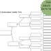 5 Generation PDF Family Tree Template, Printable Instant Download ...