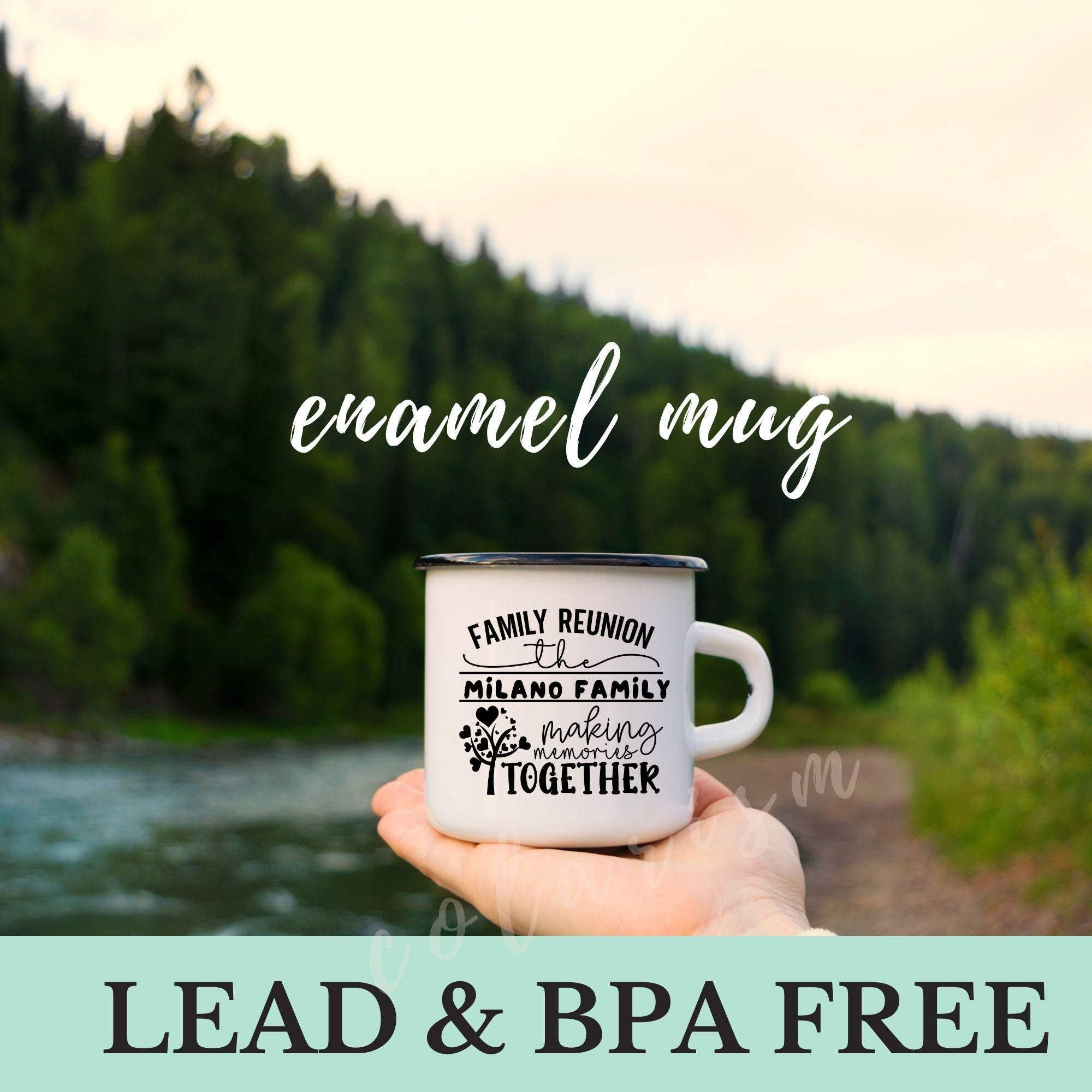 Family Reunion Mug Favors Personalized Keepsakes for Special Gathering ...