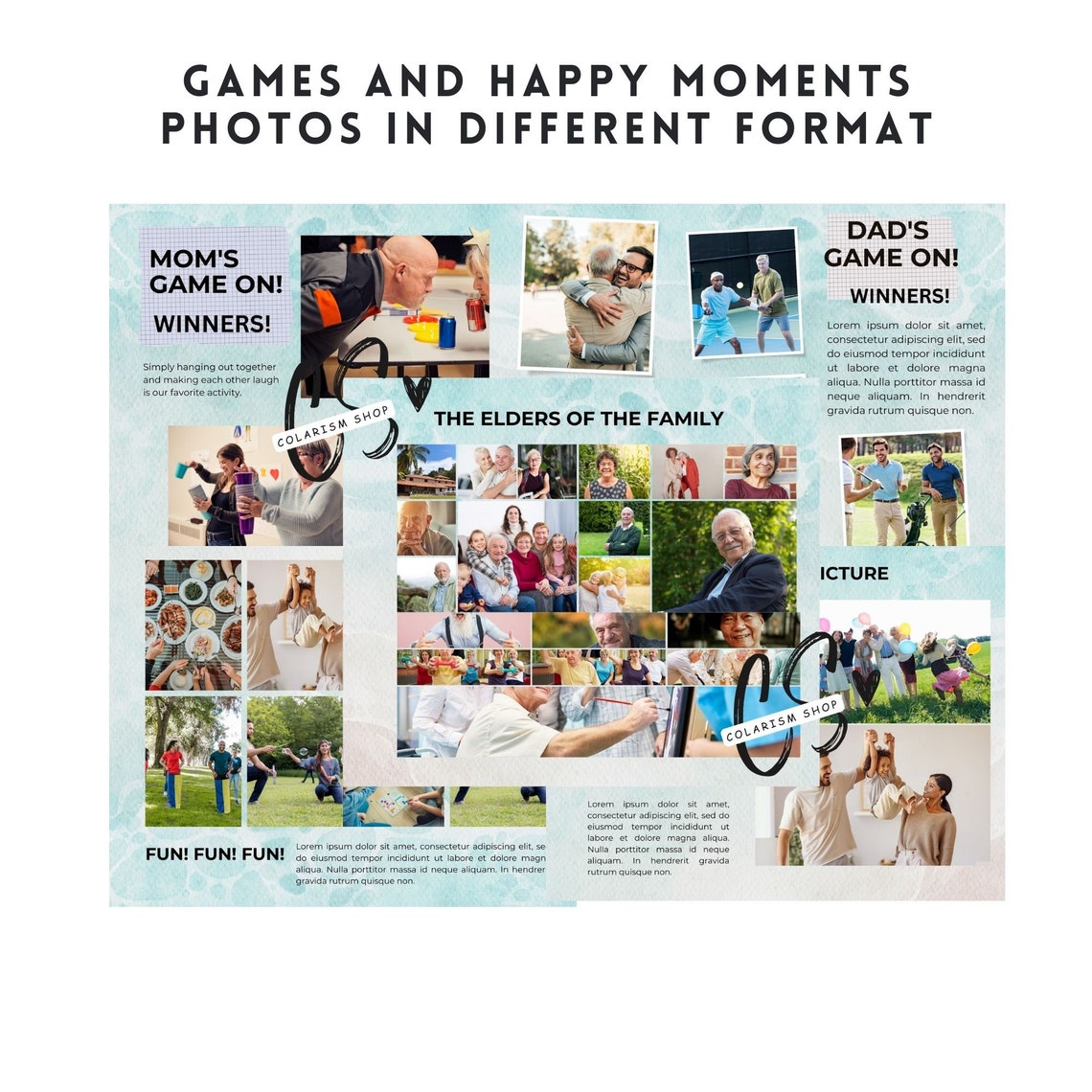 Family Reunion Booklet Template Canva Edit Family Reunion Program ...