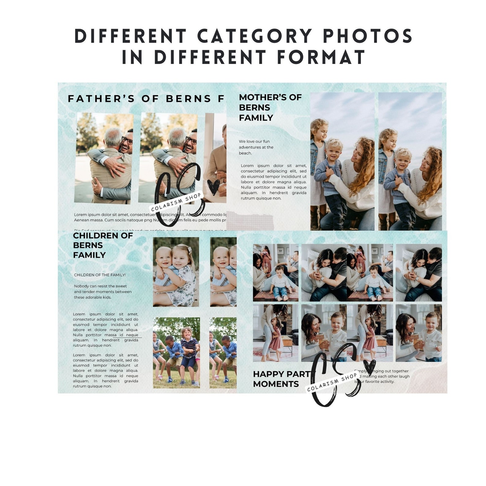 Family Reunion Booklet Template Canva Edit Family Reunion Program ...