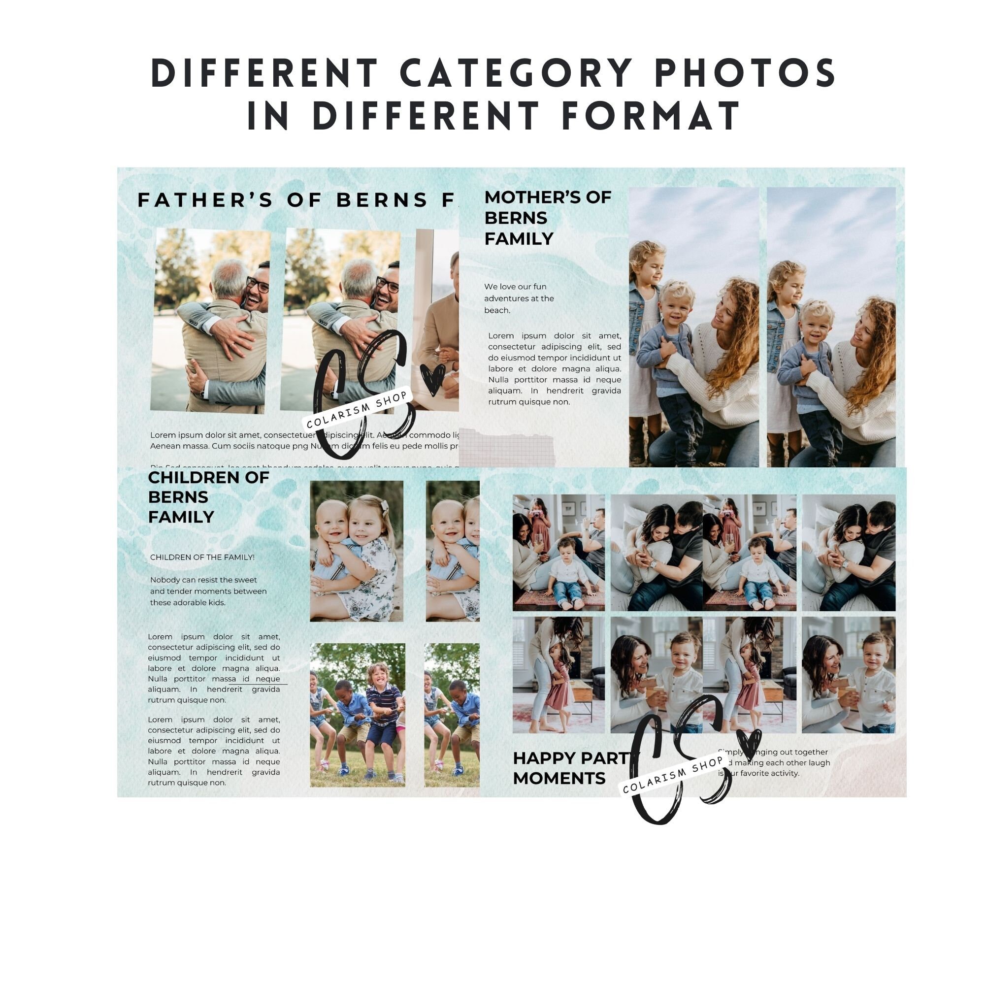 Family Reunion Booklet Template Canva Edit Family Reunion Program ...
