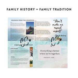 Family Reunion Booklet Template Canva Edit Family Reunion Program ...