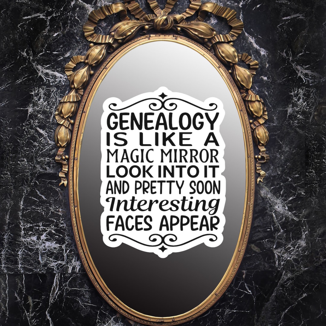 Genealogy Supplies Genealogy Car Bumper Historical Stickers History ...