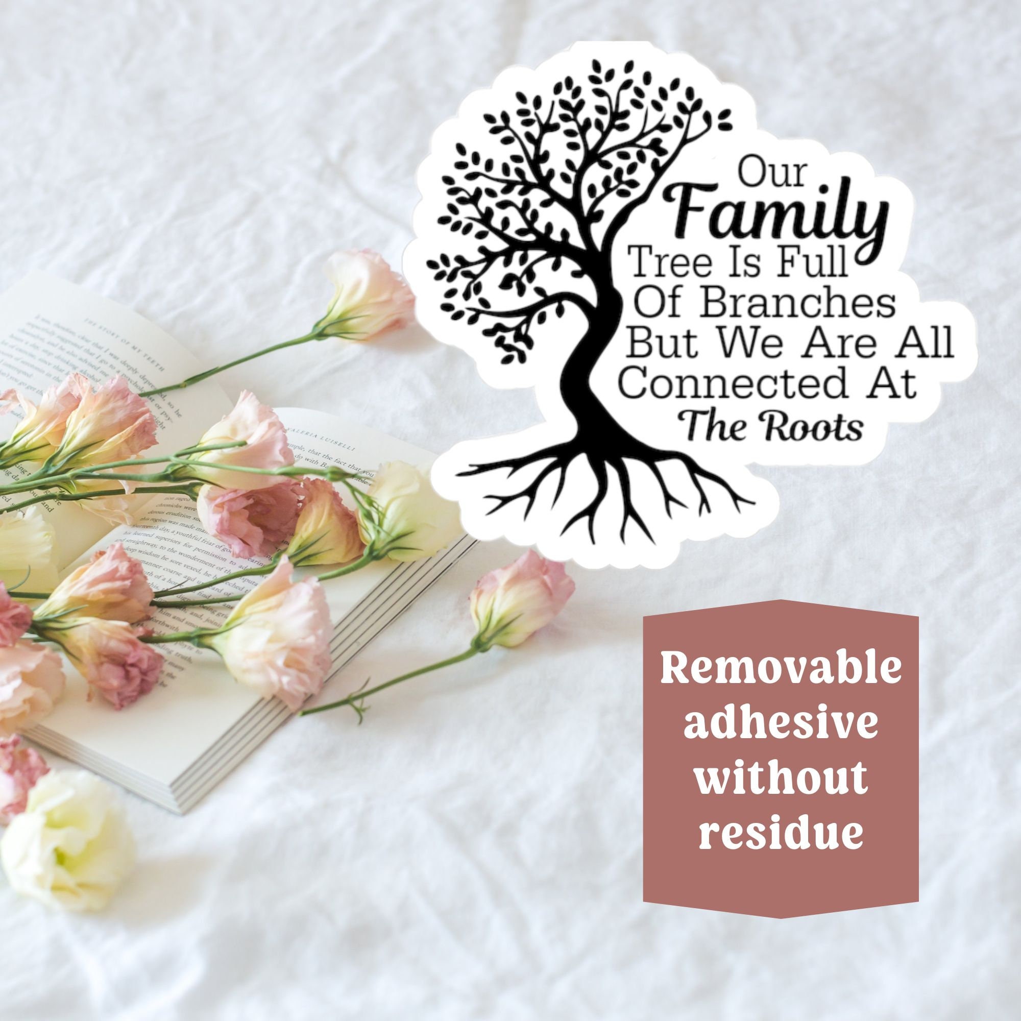 Genealogy Sticker Geneology Enthusiast Sticker Family Tree Tag ...