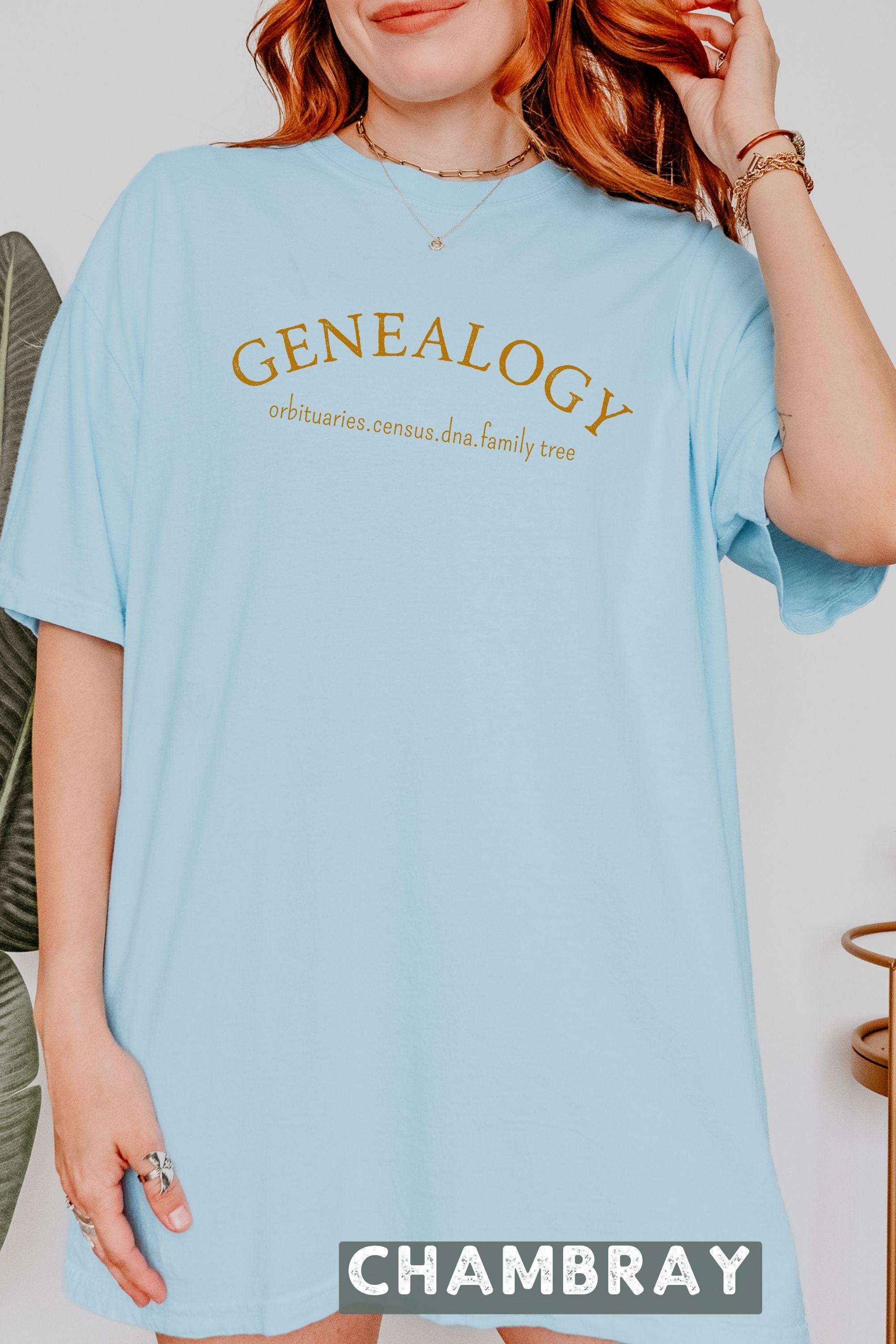 Genealogy Tshirt Family Reunion Genealogy Tee Archivist Shirt Family ...