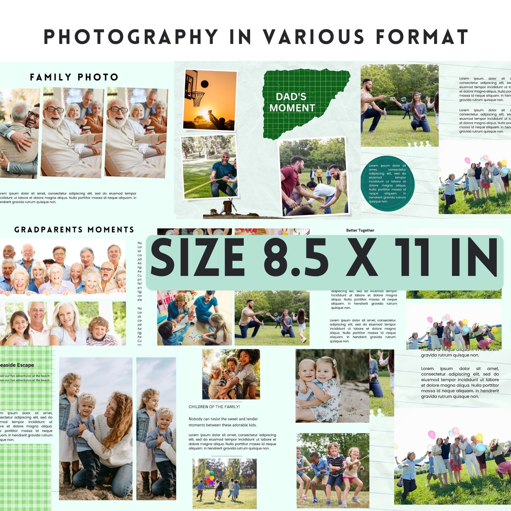 DIY Family Reunion Booklet Template Family Reunion Memory Record Book ...