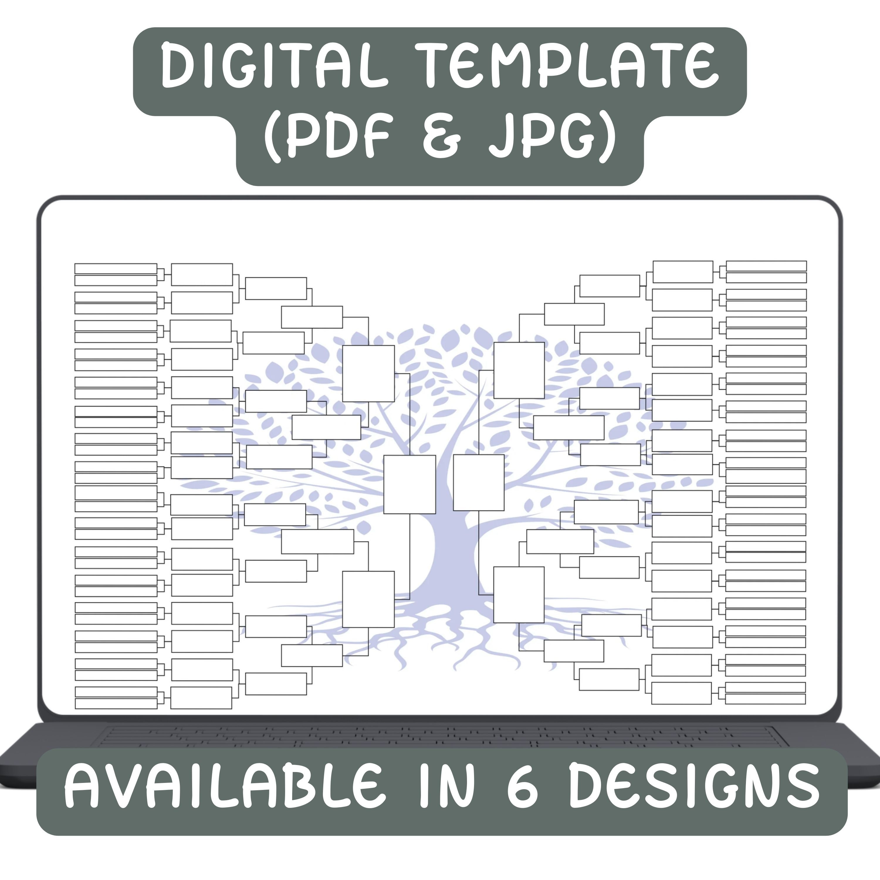 Plantillas De Diseño De árboles Genealógicos