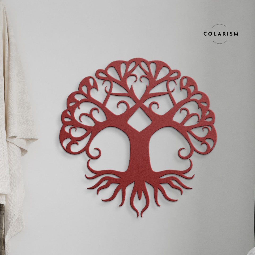 Metal Tree of Life Wall Decor Steel Tree of Life Wall Decor Tree of ...