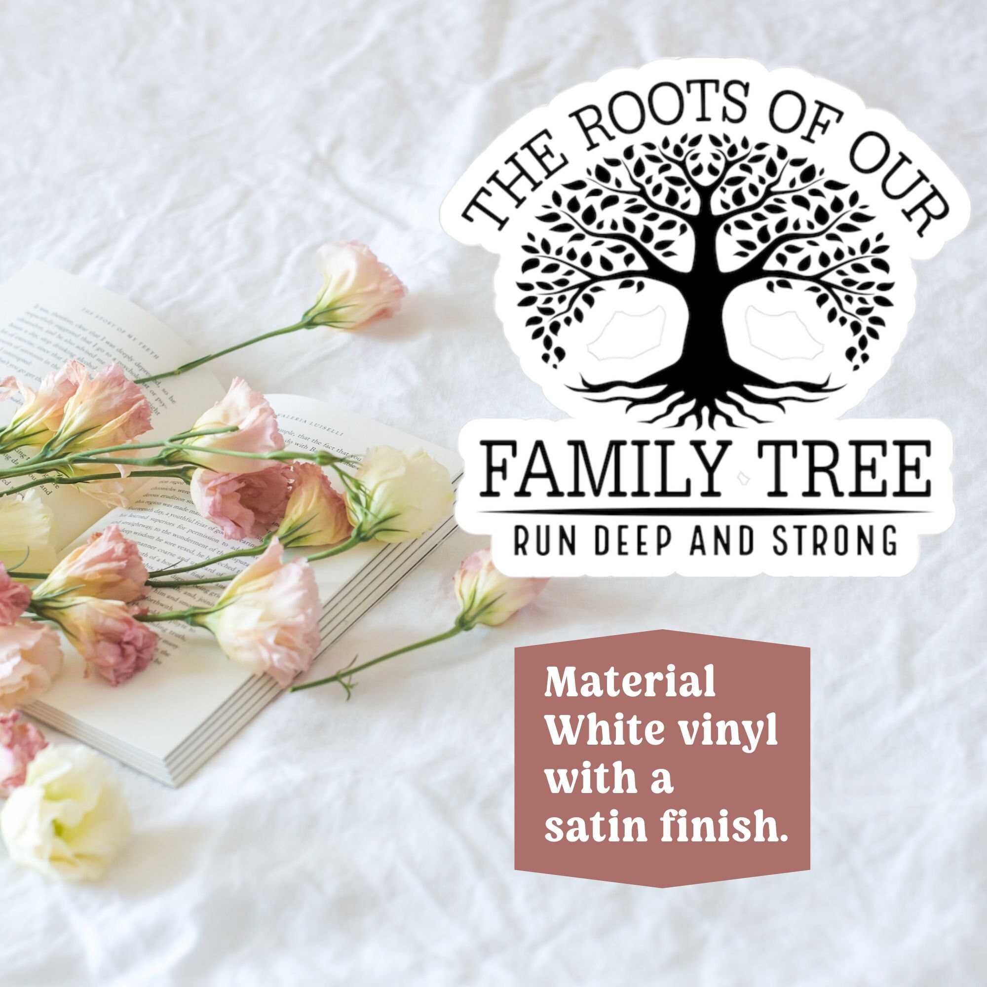 Genealogy Sticker Geneology Enthusiast Sticker Family Tree Tag ...