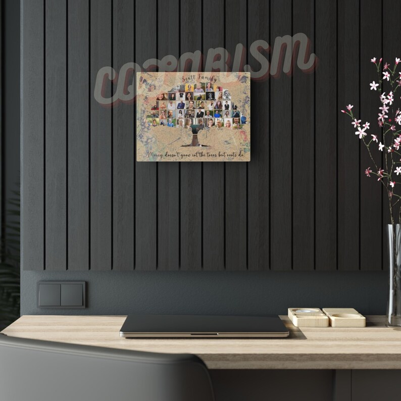 Family Tree Collage Family Tree Builder With Photos Template Family ...