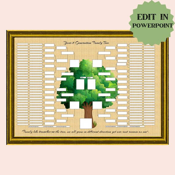 Family Tree Template Powerpoint