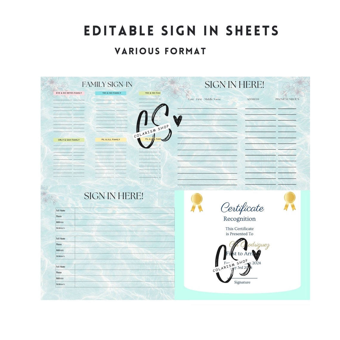 Editable Family Reunion Booklet Template Family Reunion Souvenir ...
