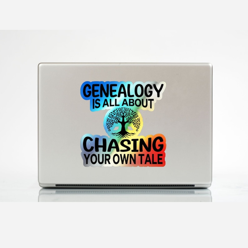 Funny Genealogy Sticker on Window Bumper Genealogy Sticker Supplier for ...