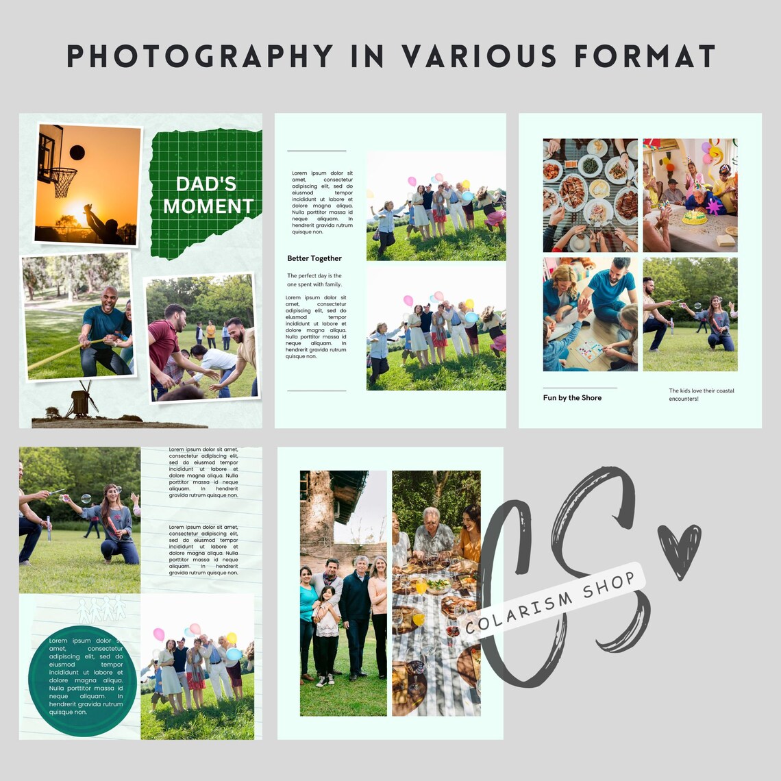 Family Reunion Book Template Family Reunion Memories Record Book DIY ...