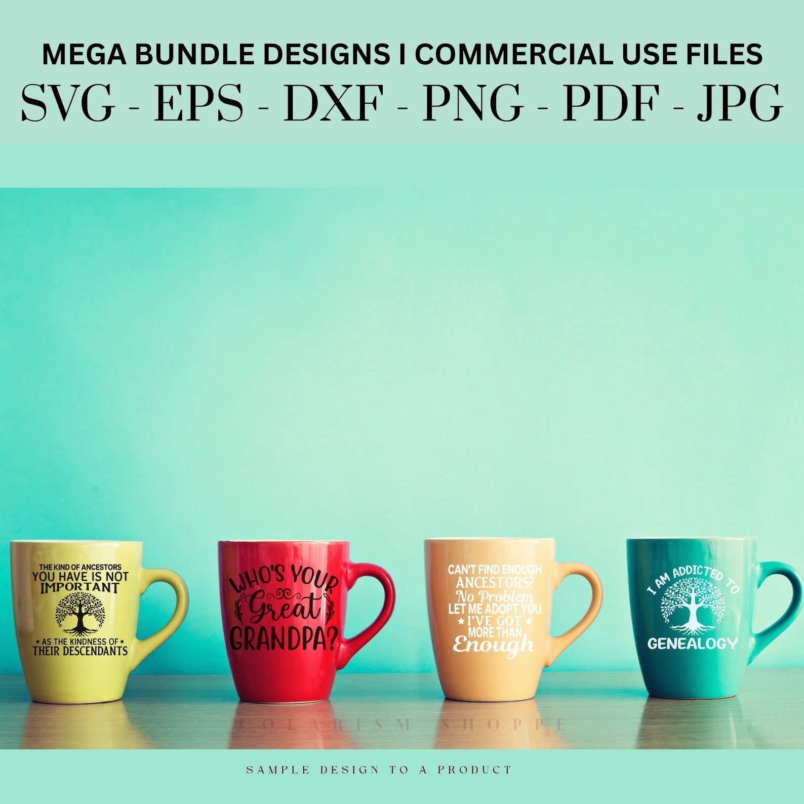Genealogy Quotes SVG Genealogist SVG Genealogy PNG Cricut Silhouette ...