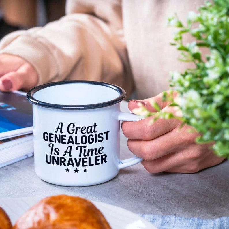 Genealogist Gift Travel Mug Family Historian Cup Geneology Gift ...