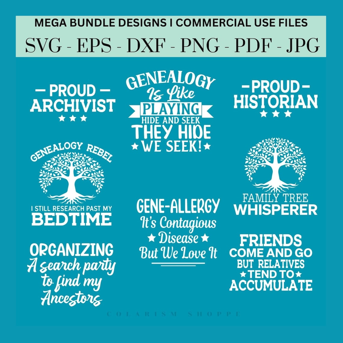 Genealogy Clipart Cricut Genealogy SVG Genealogy Forms Geneology Mug ...
