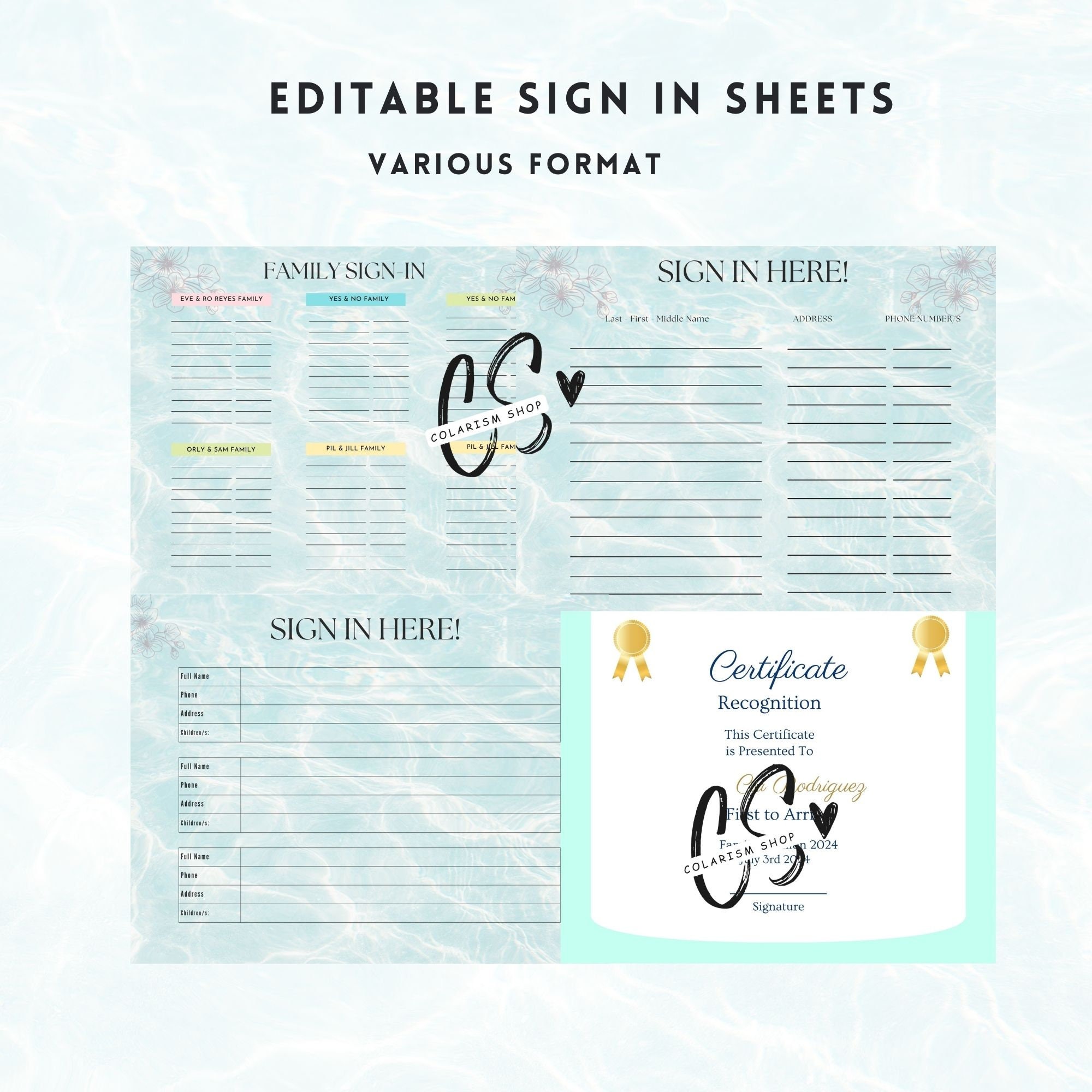 Editable Family Reunion Booklet Template Editable Family Reunion ...