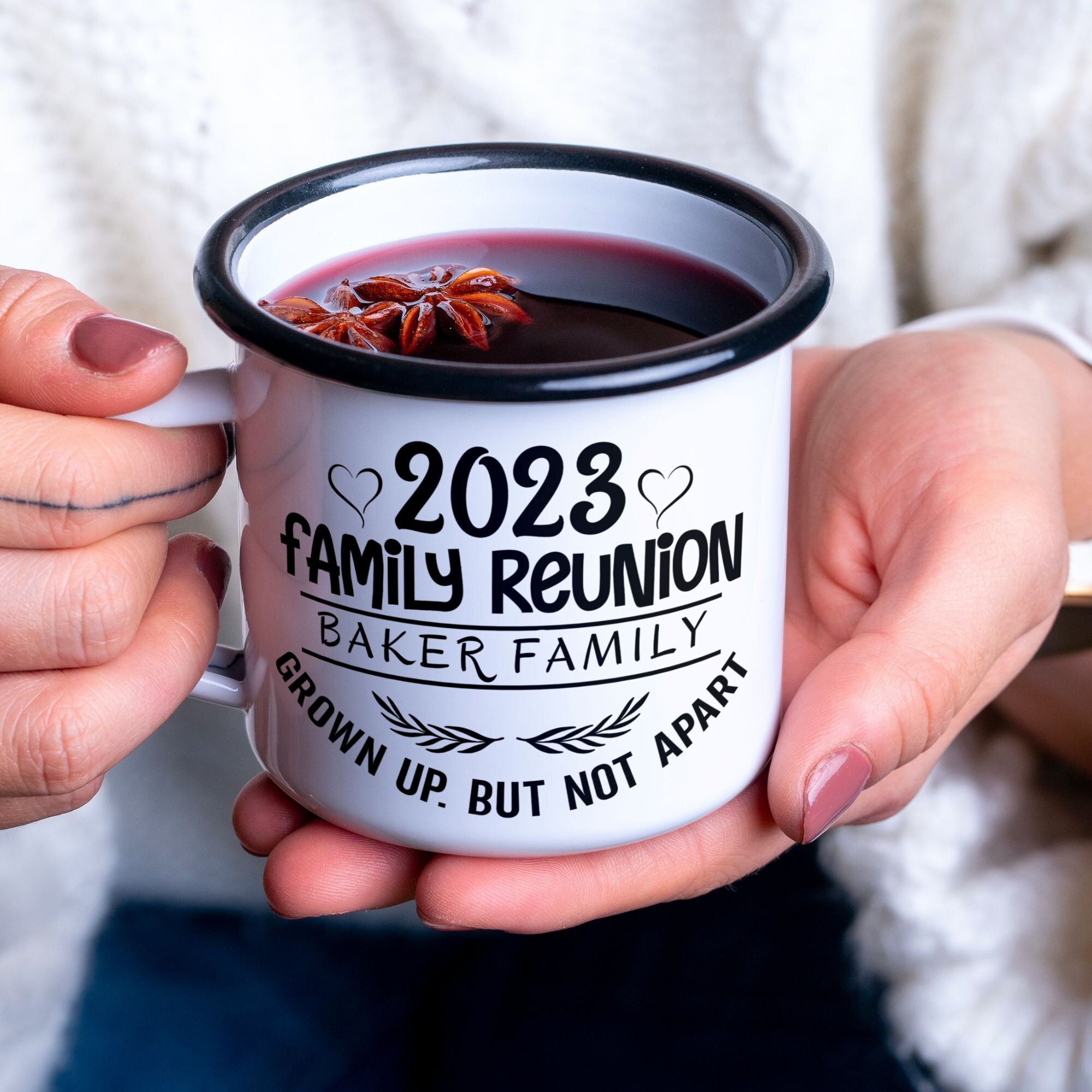 Family Reunion Personalized Mug Personalized Campfire Mug - Etsy