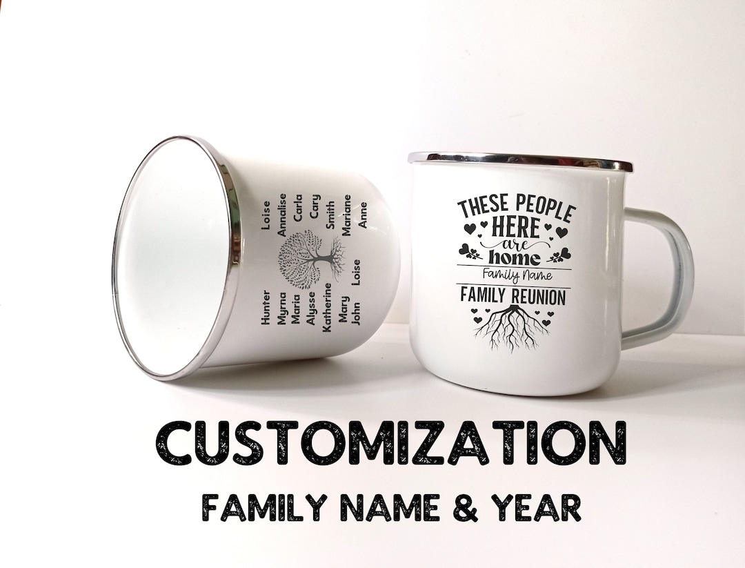 Custom Gifts Family Reunion Personalized Mementos Family Gathering ...
