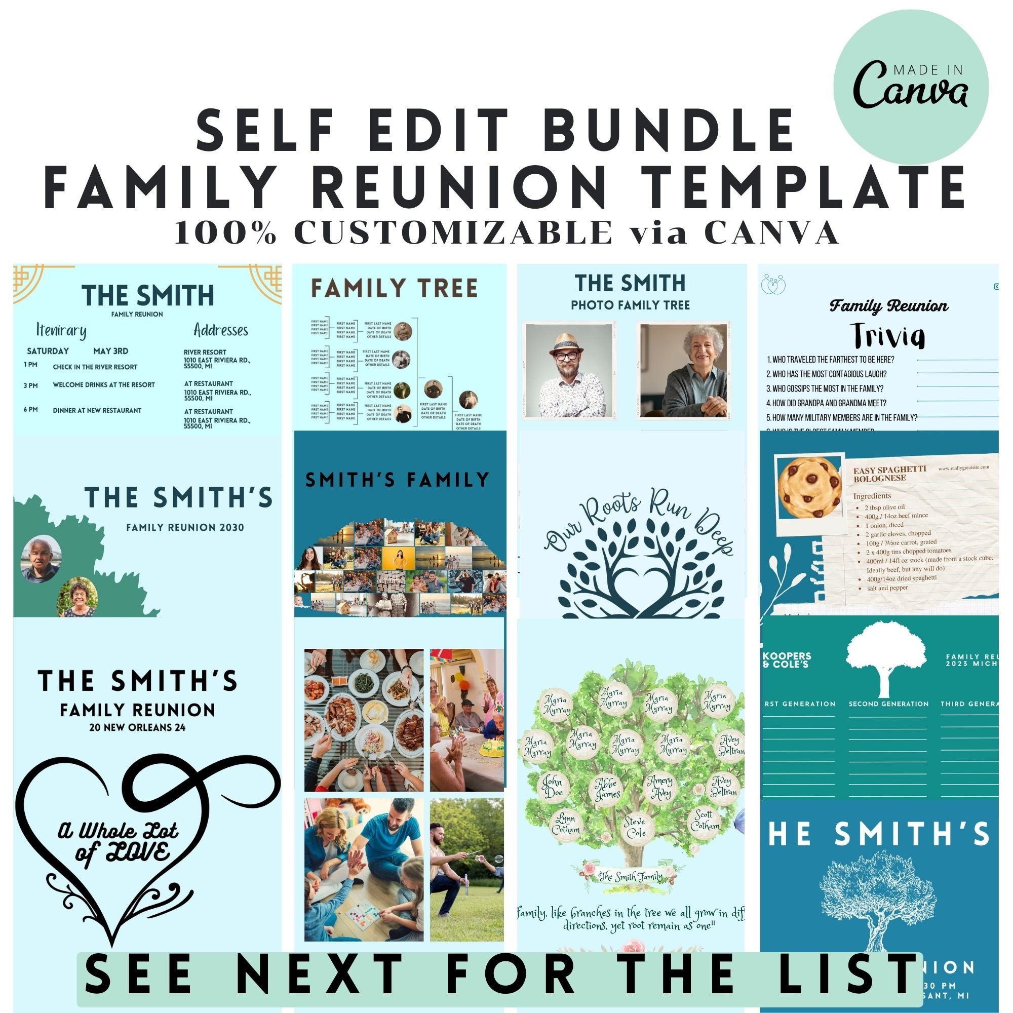 Family Reunion Welcome Booklet Tips For Planning Your Next Family