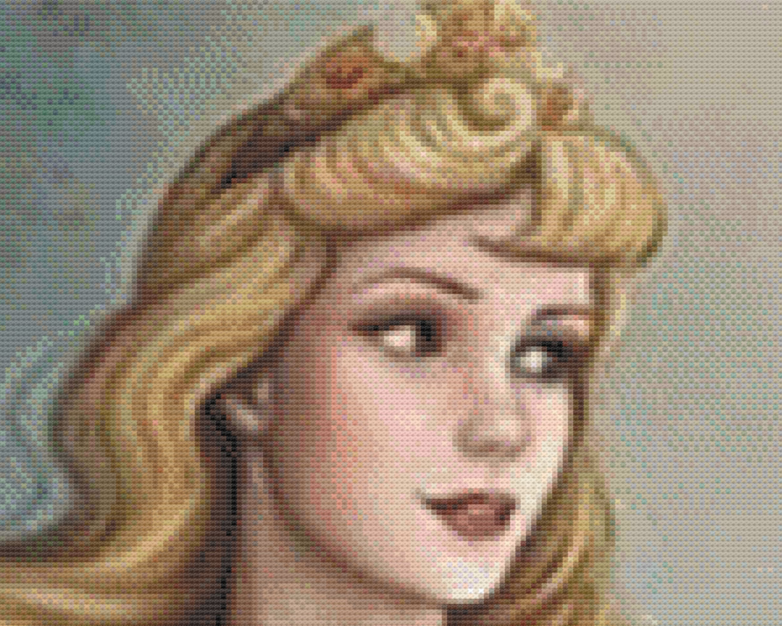 Real Princess Series - Sleeping Princess - Cross Stitch Pattern - PDF ...