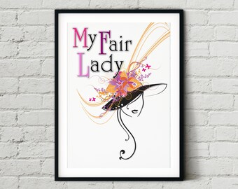 My Fair Lady Poster | Etsy